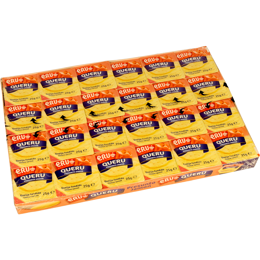 Produto: Queijo Fundido Eru Queru Presunto para Barrar 24 X 25 G