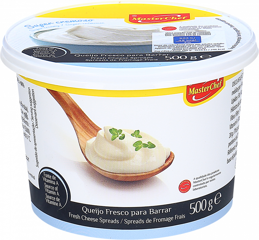 Produto: Queijo Fresco para Barrar MasterChef 500 G