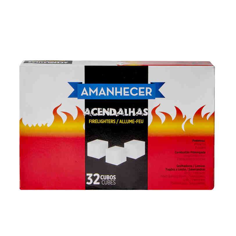 Produto: Acendalhas Cubo Branca Amanhecer 32 Cubos 1 Un