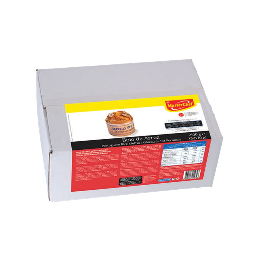 Product: Bolo de Arroz Masterchef (em Caixa 30) Cong 70 G