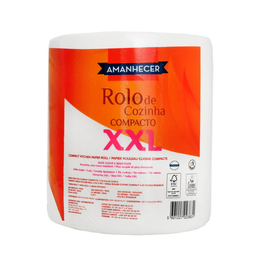 Produto: Rolo de Cozinha XXL Amanhecer 1 = 10 Rolos