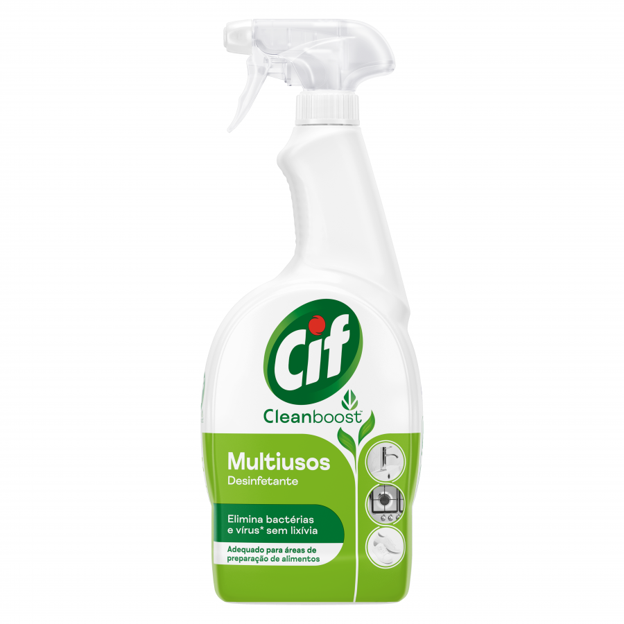 Produto: Antibacteriano Spray Cif Power & Shine 750 Ml
