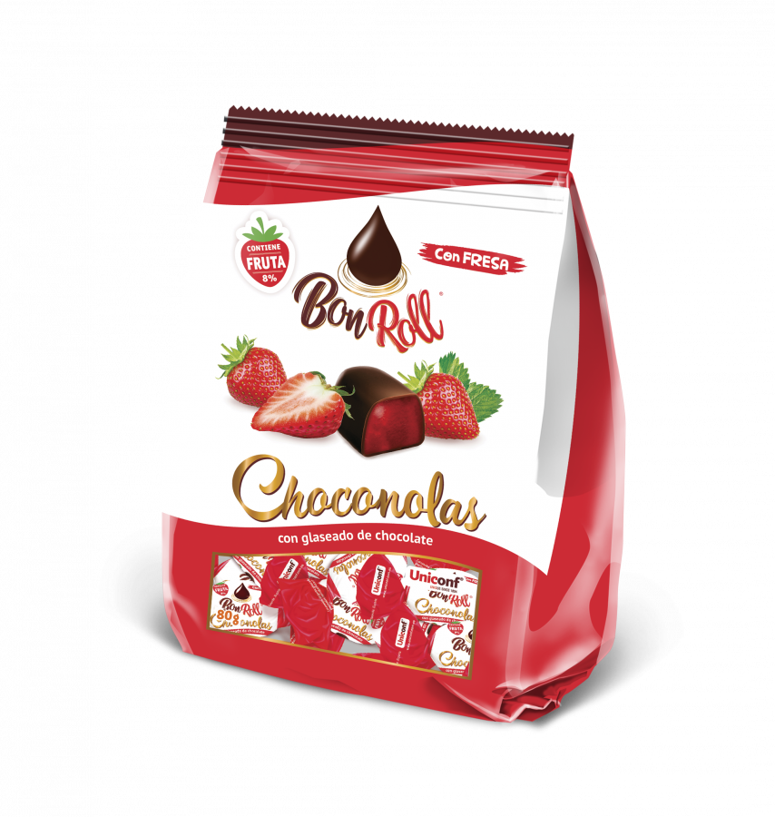 Product: Bombons Bom Roll Morango 80 G