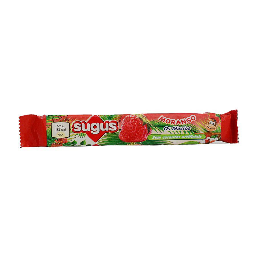 Produto: Caramelos de Fruta Sugus Morango 45 G