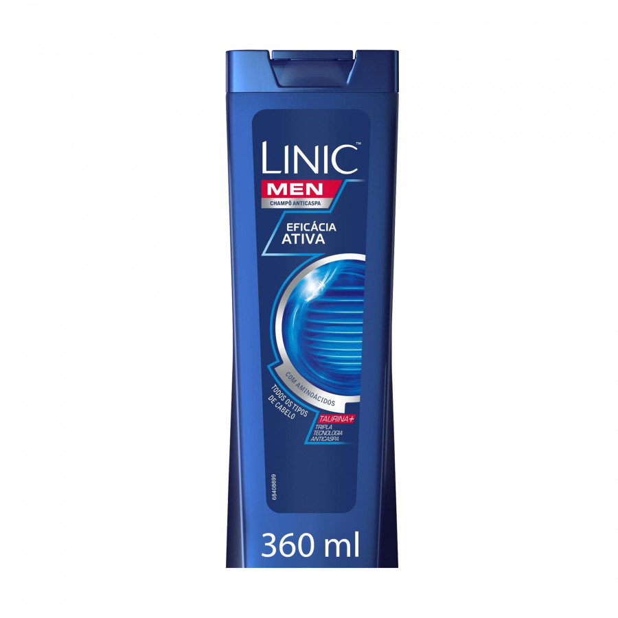 Product: Champô Homem Anticaspa Eficácia Ativa Linic 360 Ml
