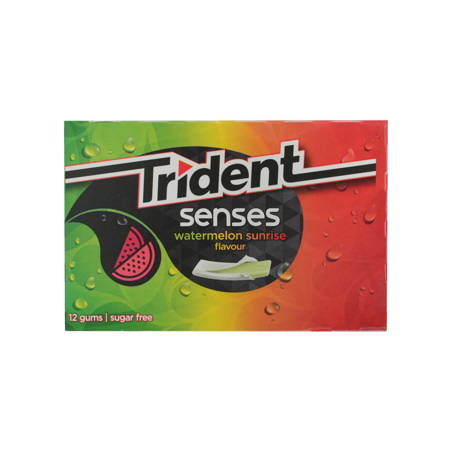 Product: Pastilhas Elásticas Trident Senses Melancia 23 G
