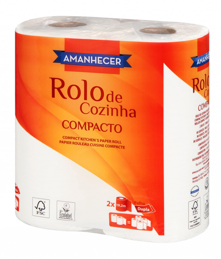 Product: Rolo de Cozinha compacto Amanhecer 2 Rolos