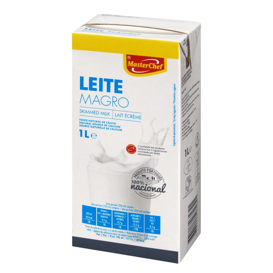 Product: Leite Uht MasterChef Magro 1 Lt