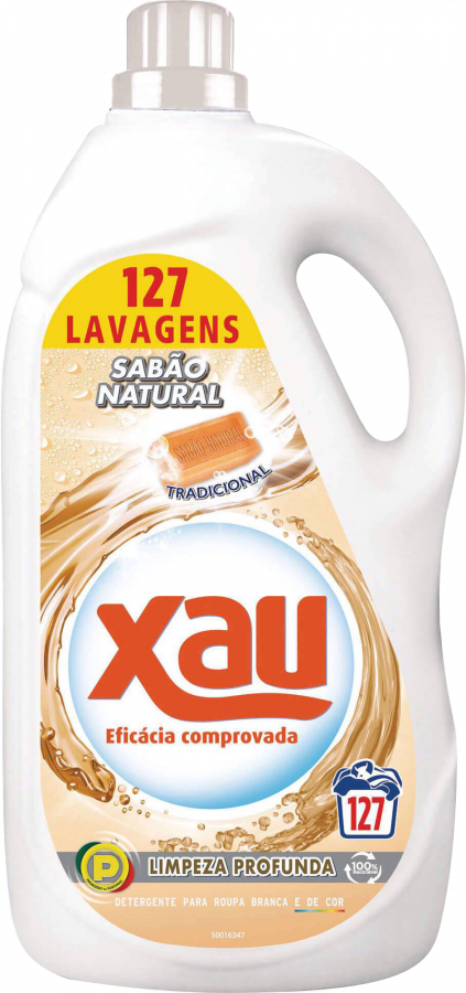 Product: Detergente Roupa Máquina Líquido Xau Sabão Natural 127 Doses