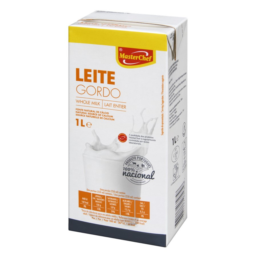 Product: Leite Uht MasterChef Gordo 1 Lt