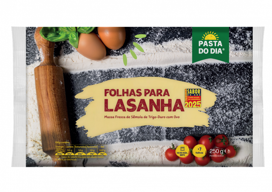 Product: Folhas Lasanha Fresca Pasta Do Dia 250 G