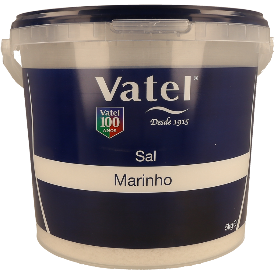 Produto: Sal Marinho Grosso Vatel Balde 5 Kg