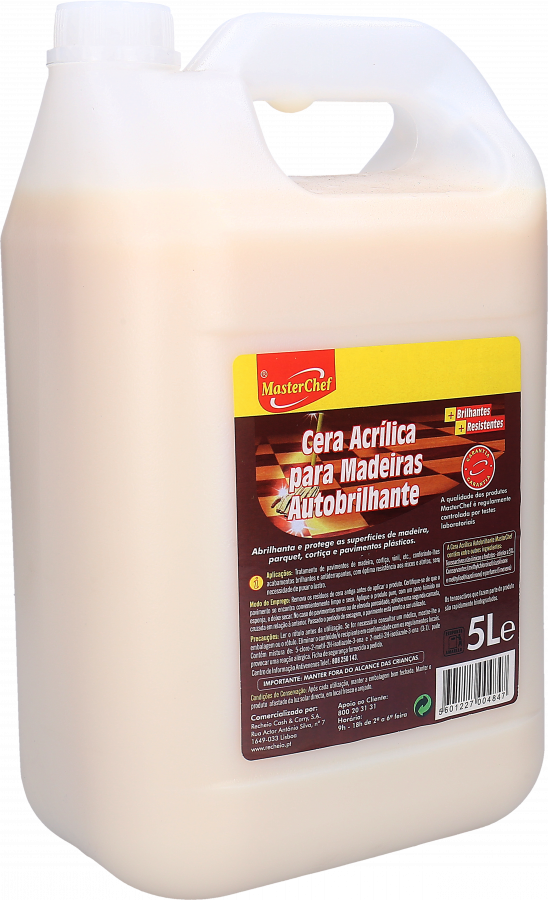 Produto: Cera Líquida Acrílica MasterChef Madeira 5 Lt