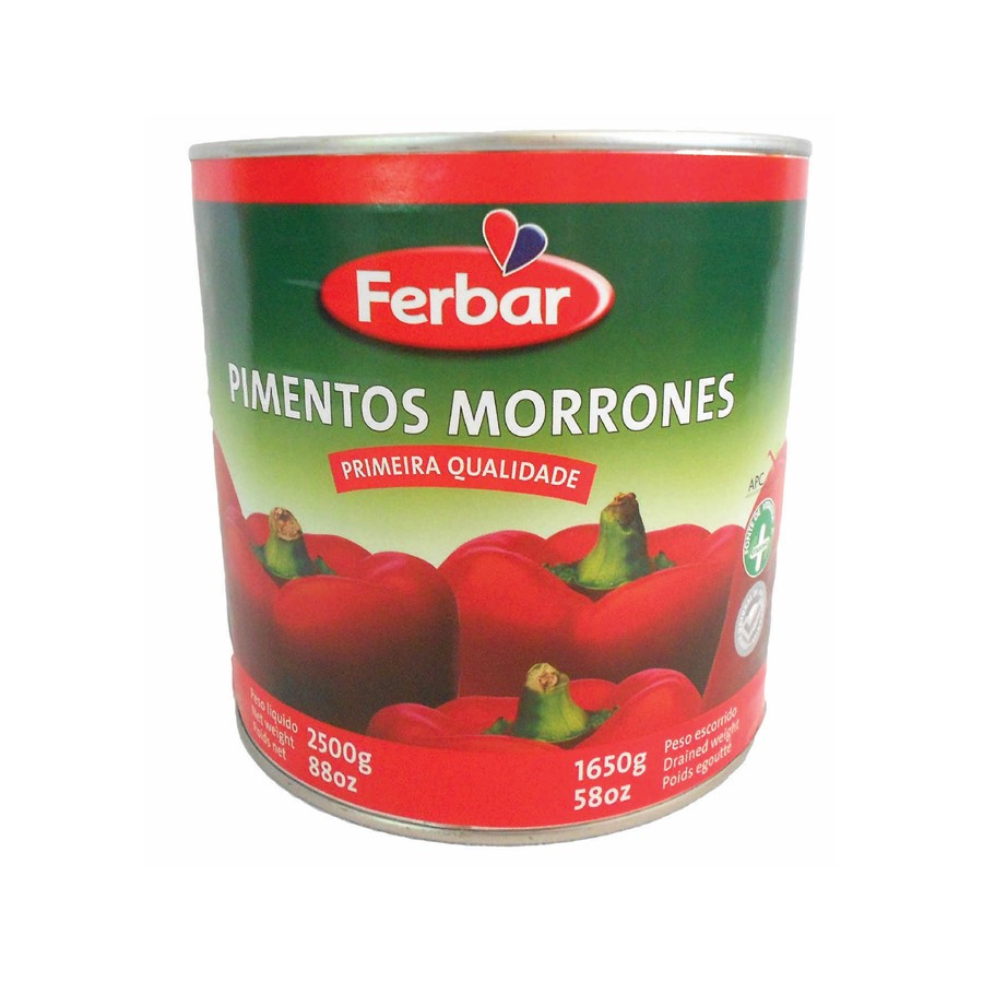 Product: Pimentos Vermelhos Ferbar 2,5 Kg