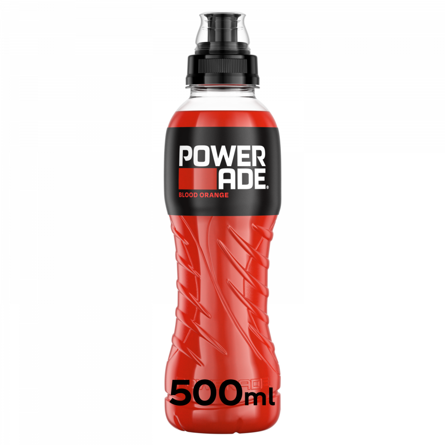 Product: Bebida Isotónica Powerade Blood Orange PET 50 Cl