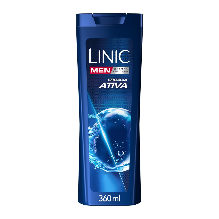 Product: Champô Homem Anticaspa Eficácia Ativa Linic 360 Ml