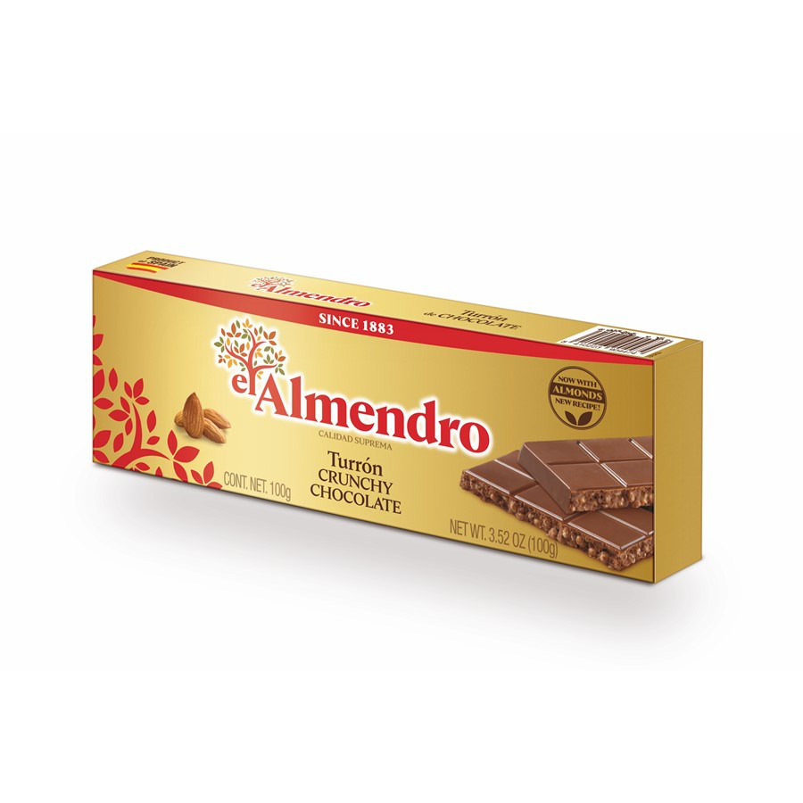 Product: Torrão Chocolate Crocante El Almendro 100 G